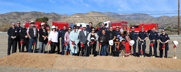 Morongo Fire Station Groundbreaking Marks New Era for Public Safety ...